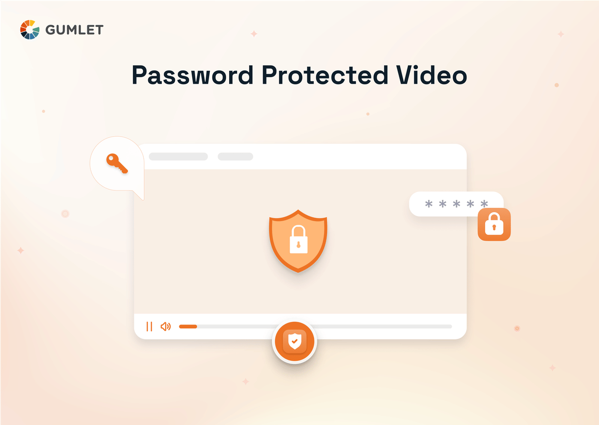 How to enable password protection for your videos?
