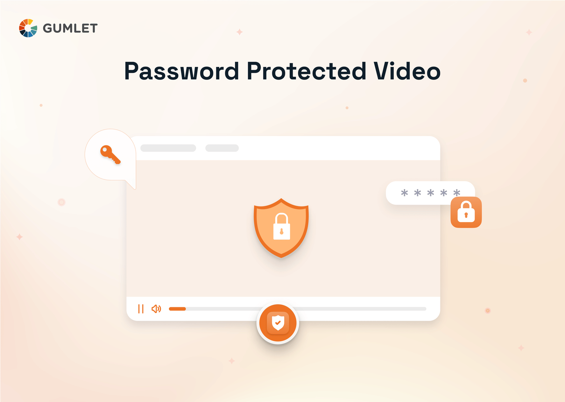 How to enable password protection for your videos?